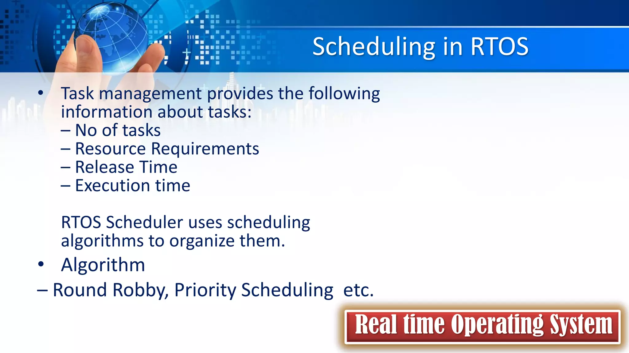 Real time operating system | PDF | Operating Systems | Computer Software and Applications