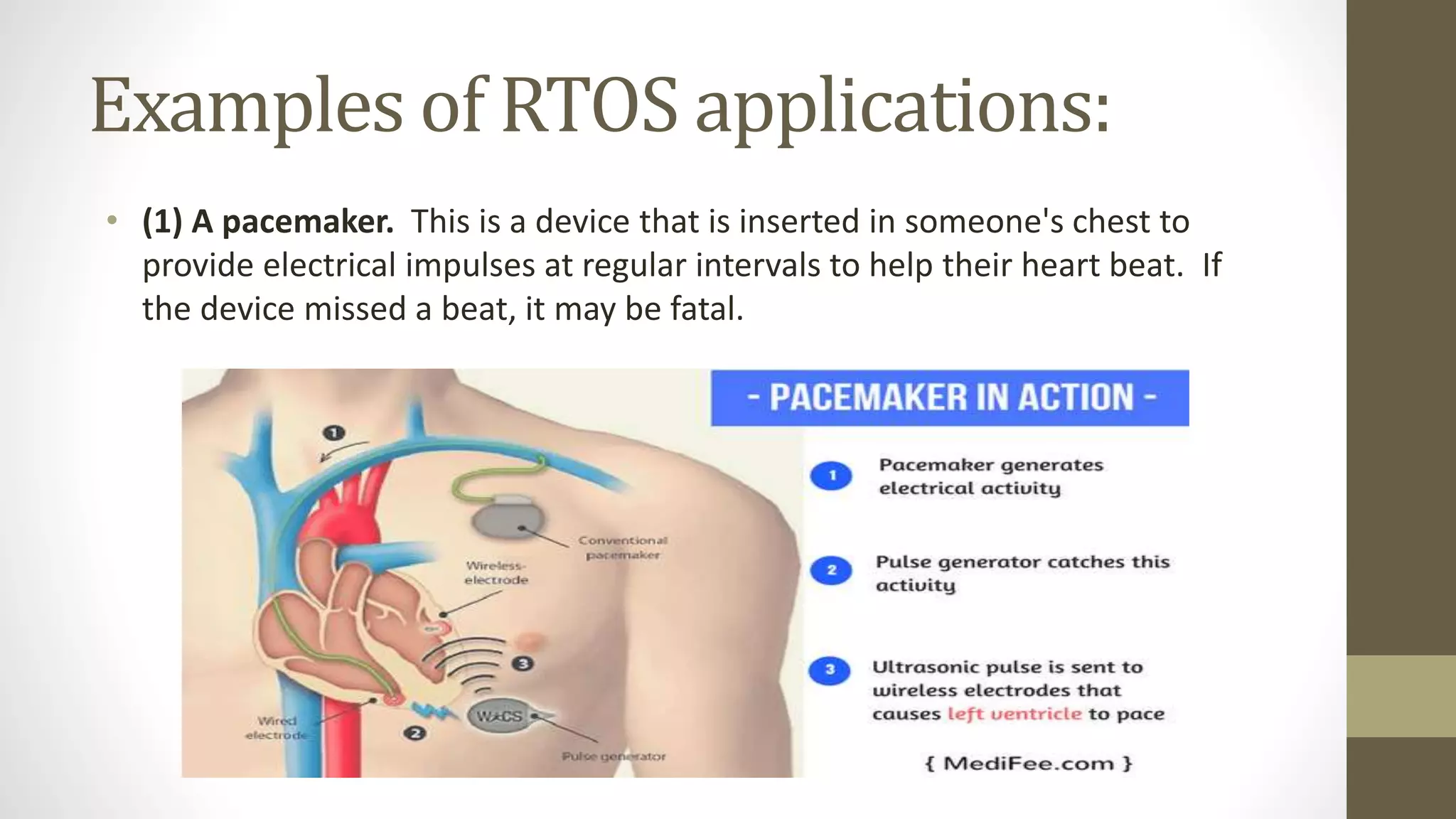 Real time operating systems (rtos) concepts 1 | PPTX