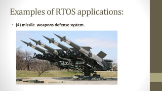 Real time operating systems (rtos) concepts 1 | PPTX