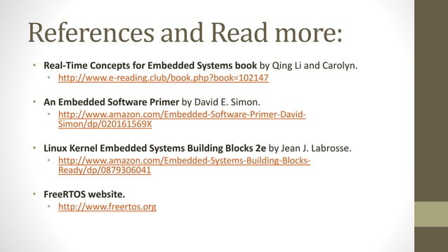 Real Time Operating Systems Rtos Concepts 3 Pptx Operating Systems Computer Software And