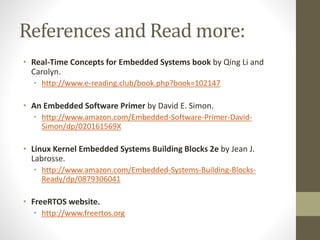 Real time operating systems (rtos) concepts 5 | PPTX | Computing | Technology & Computing