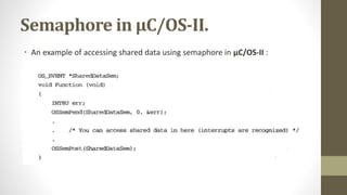 Real time operating systems (rtos) concepts 7 | PPTX