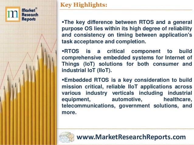 Real Time Operating Systems Rtos For Iot Market Analysis And Forec