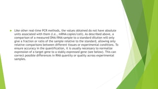 Real Time PCR | PPTX
