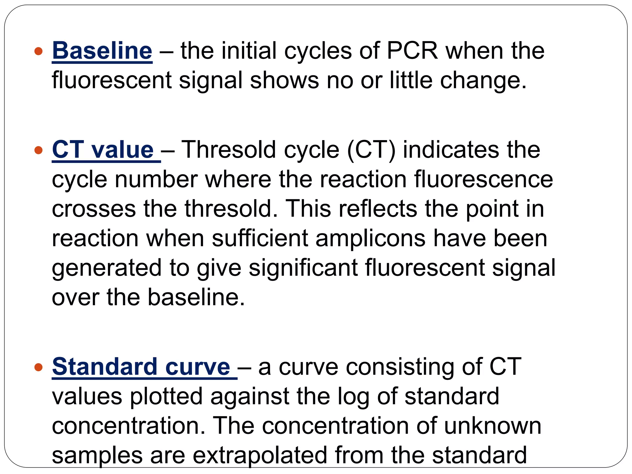 Real time PCR | PPTX