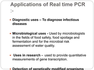 Real time PCR | PPTX