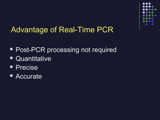 Real time pcr | PPT