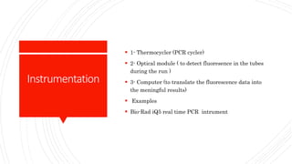 Real time pcr | PPTX