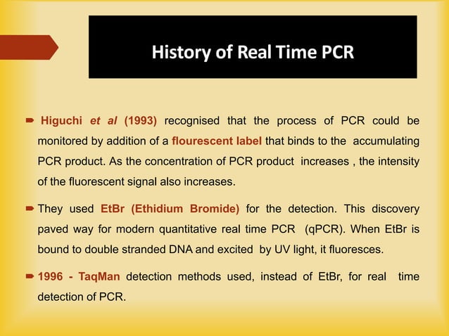 qRT PCR | PPTX | Chemistry | Science