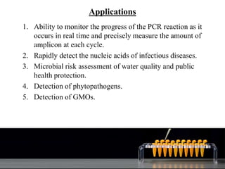 Real time PCR | PPTX