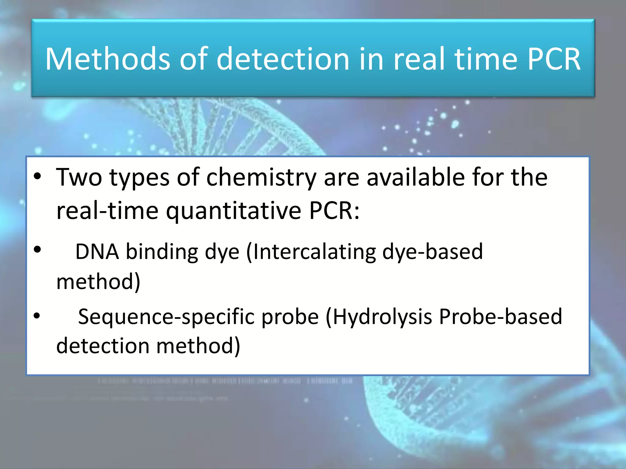 Real time pcr | PPTX