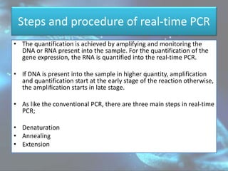 Real time pcr | PPTX