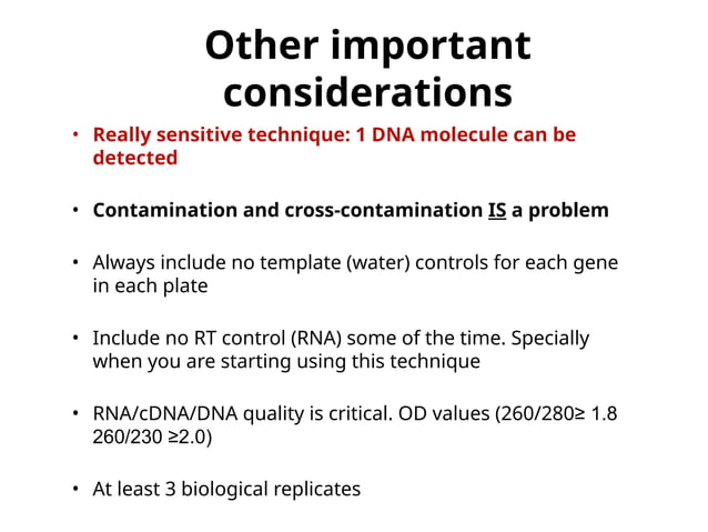 Real Time PCR Considerations first term 2013.ppt