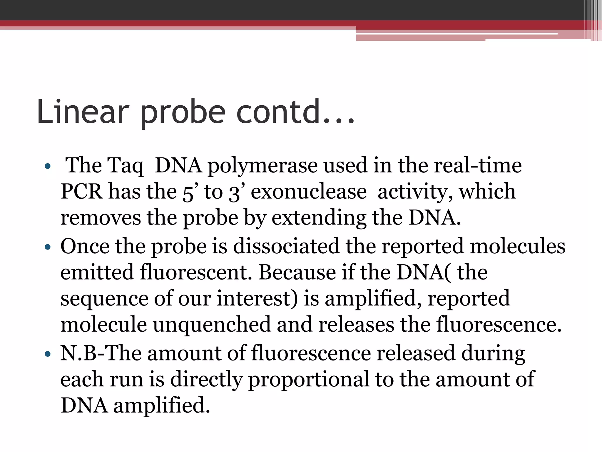 Real time pcr for gene regulation | PPTX