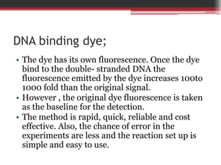 Real time pcr for gene regulation | PPTX