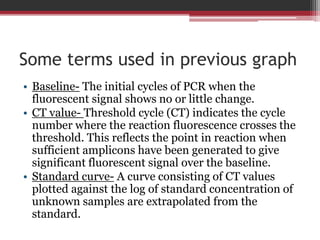 Real time pcr for gene regulation | PPTX