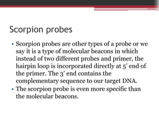 Real time pcr for gene regulation | PPTX