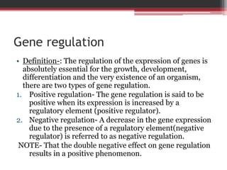 Real time pcr for gene regulation | PPTX