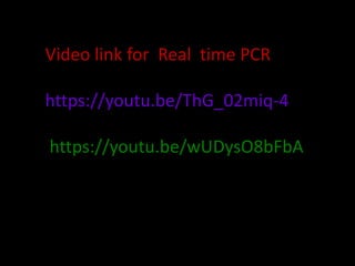 Real time pcr method | PPTX | Chemistry | Science