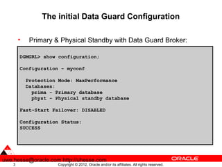 Real-Time Query for Data Guard | PDF