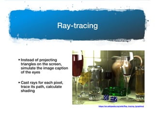 A funtro to real-time ray-tracing | PPT