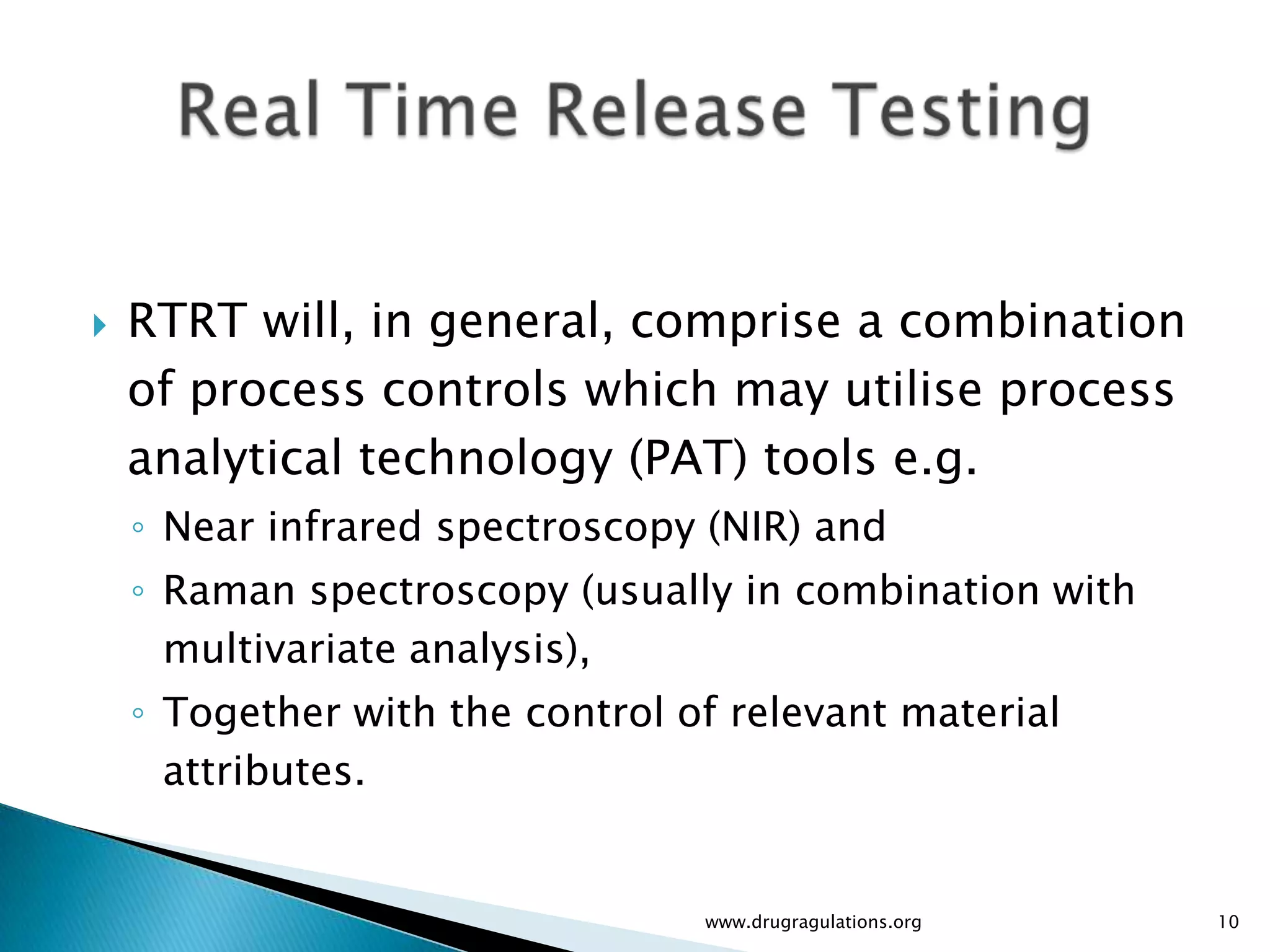 Real time release testing | PPTX
