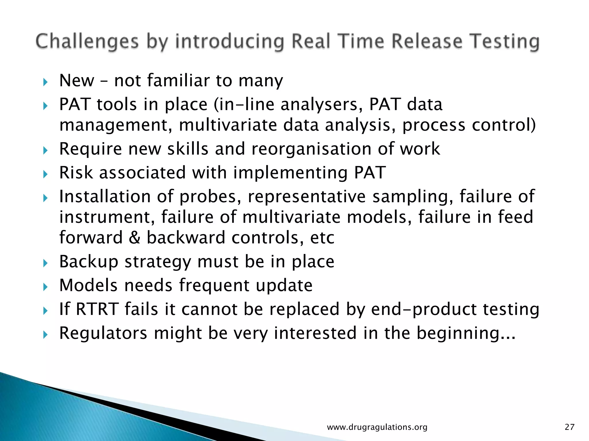 Real time release testing | PPTX