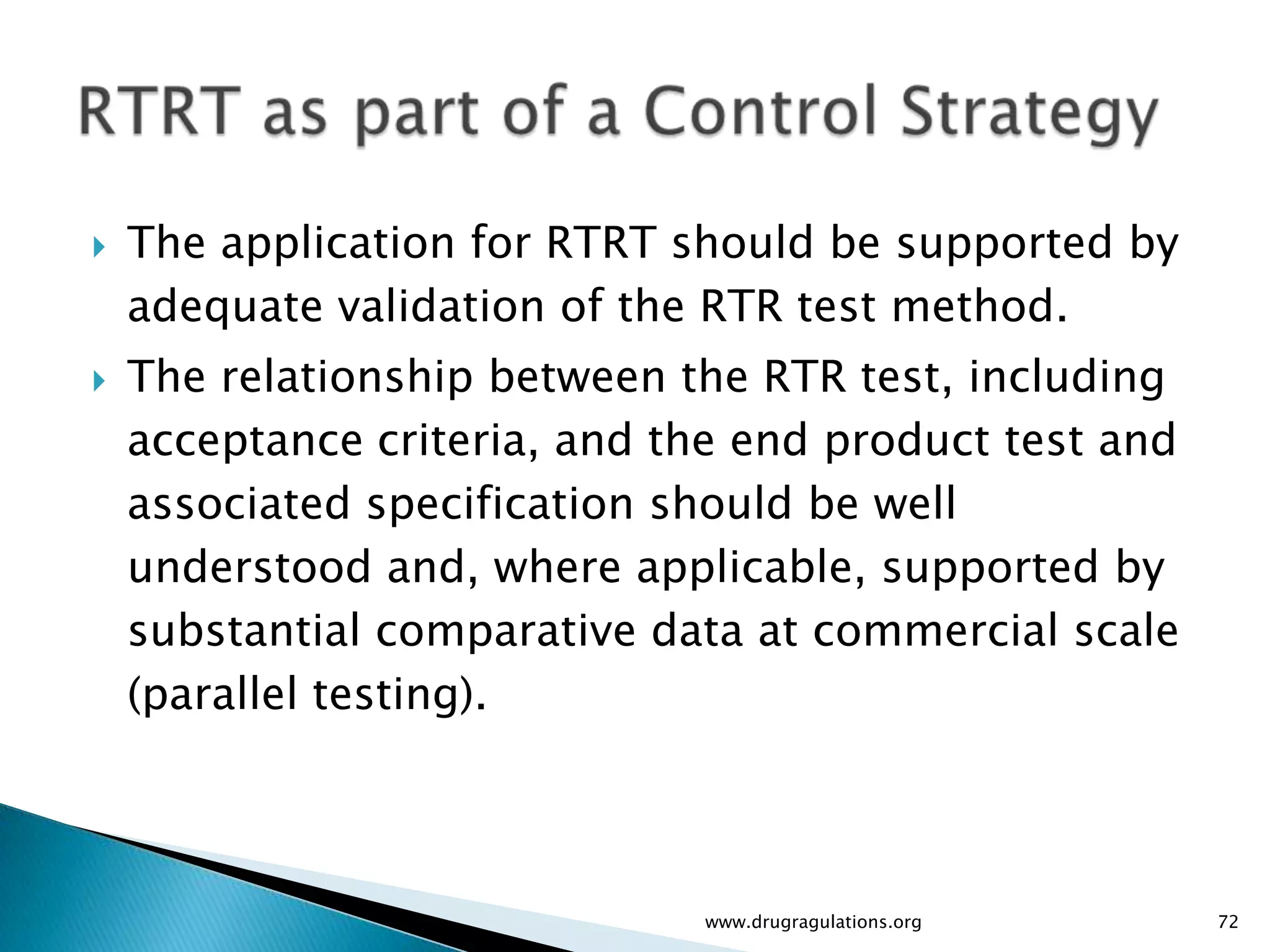 Real time release testing | PPTX