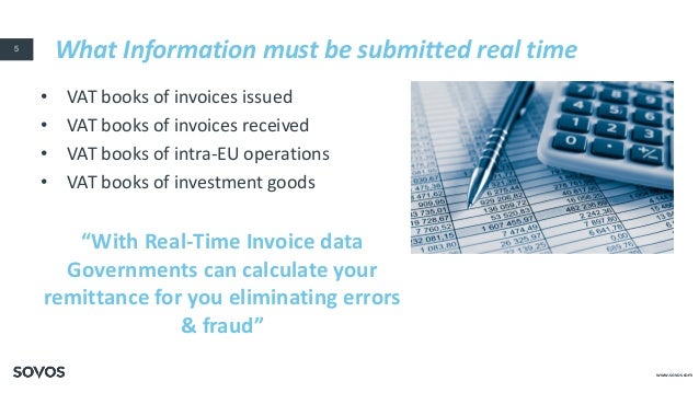 Real-time reporting – The SOVOS solution to SII