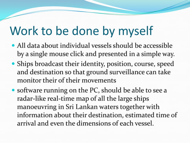Real Time Ship Tracking System Using Ais Data Ppt