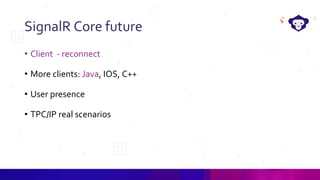 Real-time apps using Xamarin + SignalR | PPT