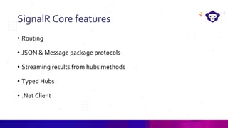 Real-time apps using Xamarin + SignalR | PPT