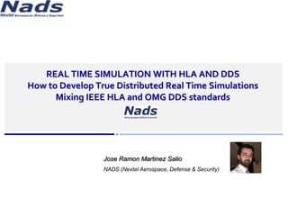 Real time simulation with HLA and DDS | PPTX