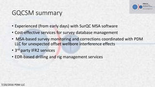 Realtime survey management from PDM LLC | PPSX