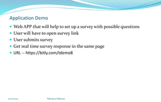 Real time survey tool | PPT