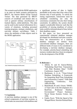 realtime system.docx | Operating Systems | Computer Software and Applications