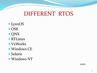 Real time system basic concept | PPT