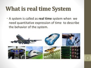 Real time systems | PPTX