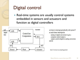 Realtime systems chapter 1 | PDF