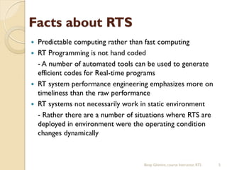 Realtime systems chapter 1 | PDF