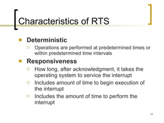 Real time system tsp | PPT