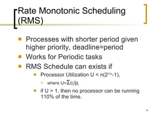 Real time system tsp | PPT
