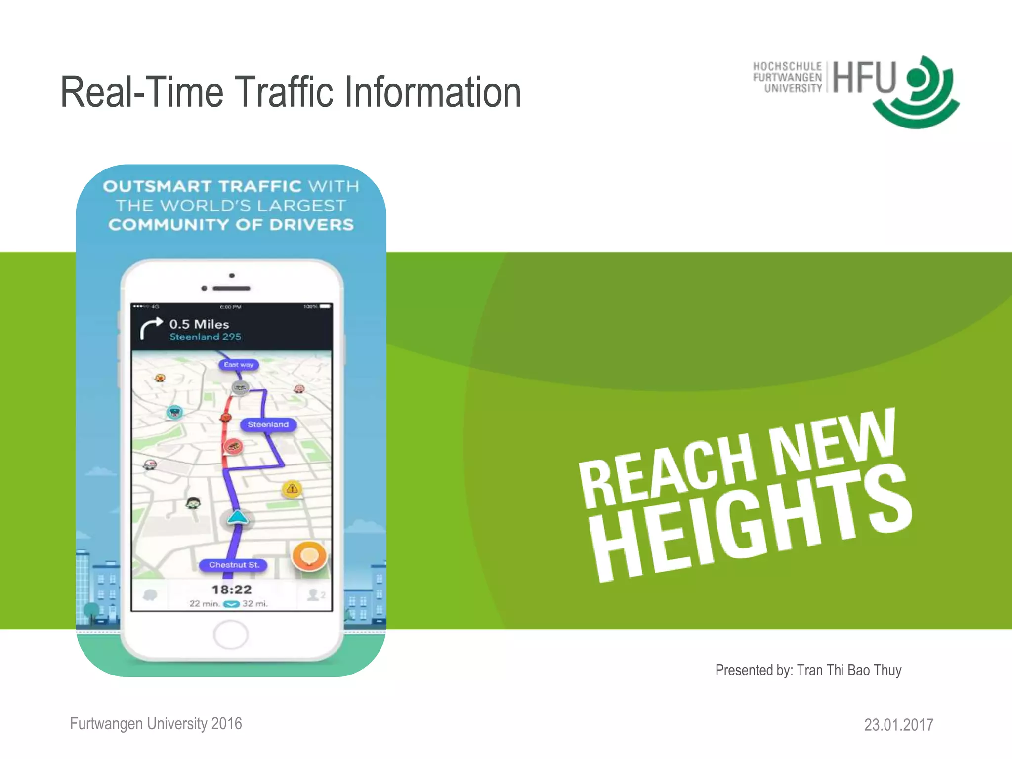 Real time traffic information | PPTX