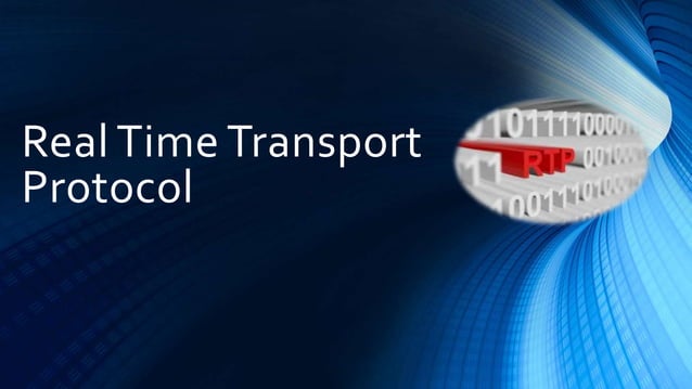 Real time transport protocol | PPTX