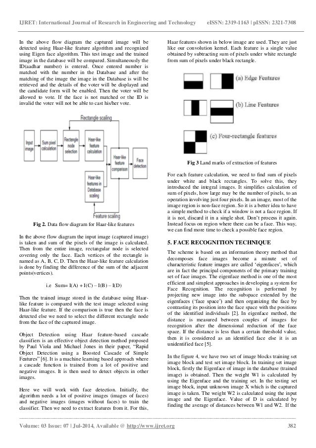 Real Time Voting System Using Face Recognition For Different Expressi
