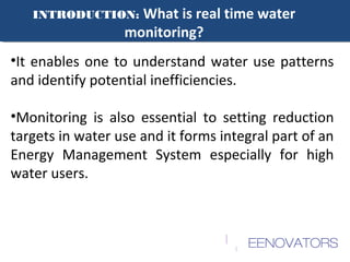 Real time water monitoring | PPT