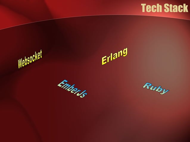 Real time web and mobile application with Erlang & Ruby programming language | PPT