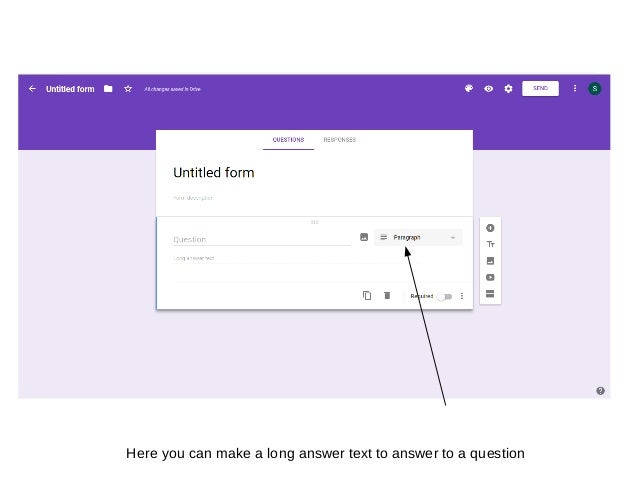 Tutorial Google Forms