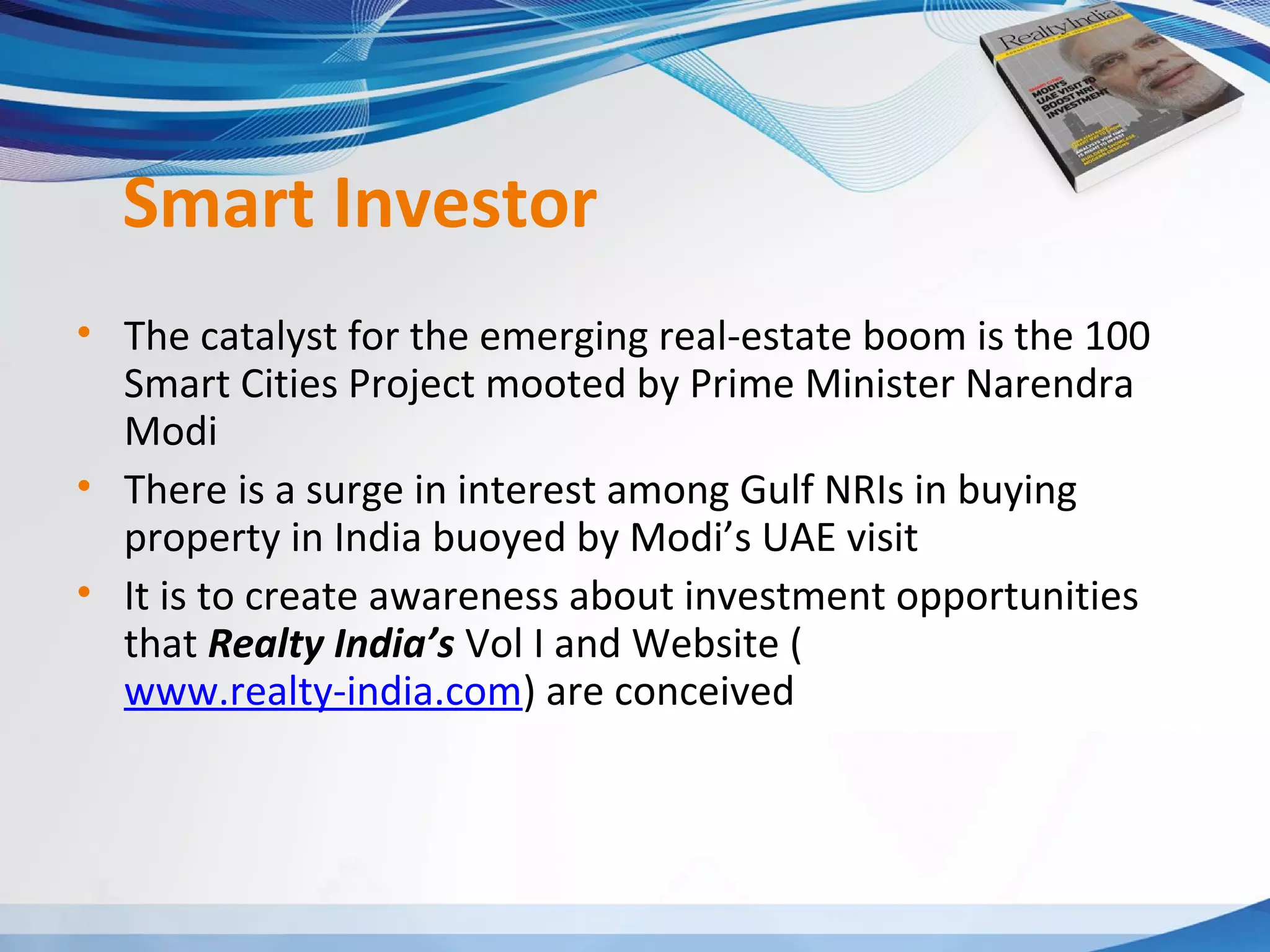 Realty india power point presentation | PPT