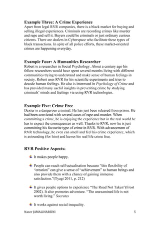 Real Virtual Reality (RVR) | PDF